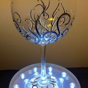 Other | Whimsical Goblet Wine Glasses Twin Set | Poshmark